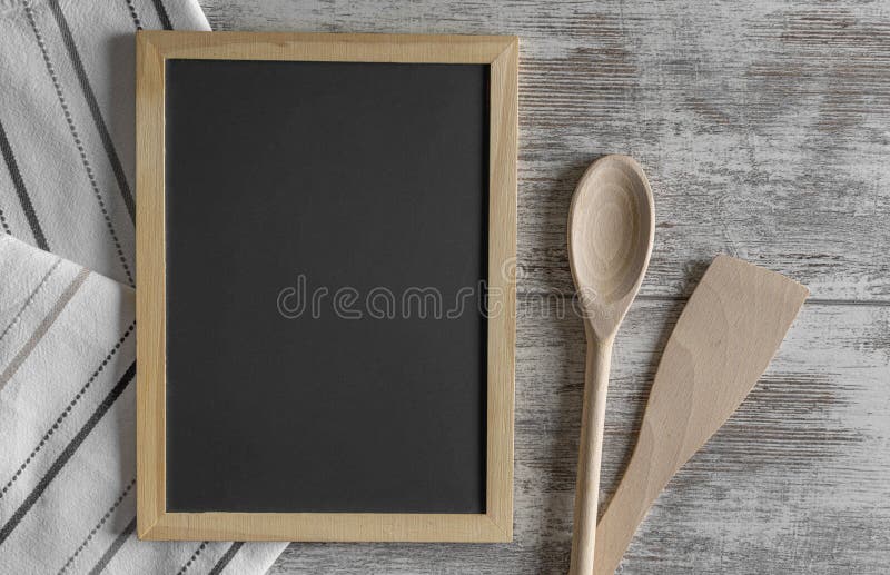Tablet for Text on the Kitchen Table. Stock Photo - Image of ingredient ...
