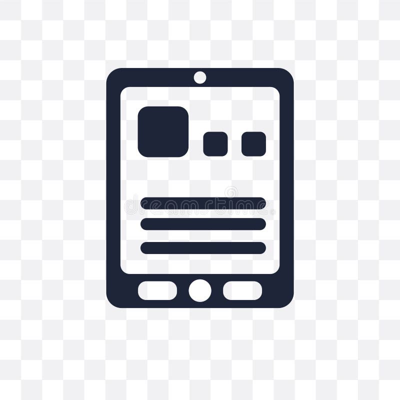 Tablet Transparent Icon. Tablet Symbol Design from Electronic De Stock ...