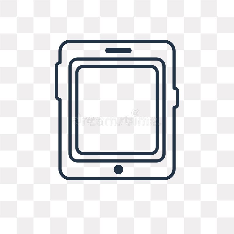 Tablet Icon Vector Sign and Symbol Isolated on White Background, Tablet ...