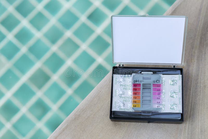 Tablet Water Testing Test Kit Stock Image - Image of bacteria, summer ...