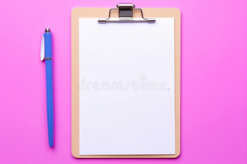 Pink Tablet for Text with a Background of White Flowers and Ribbon ...