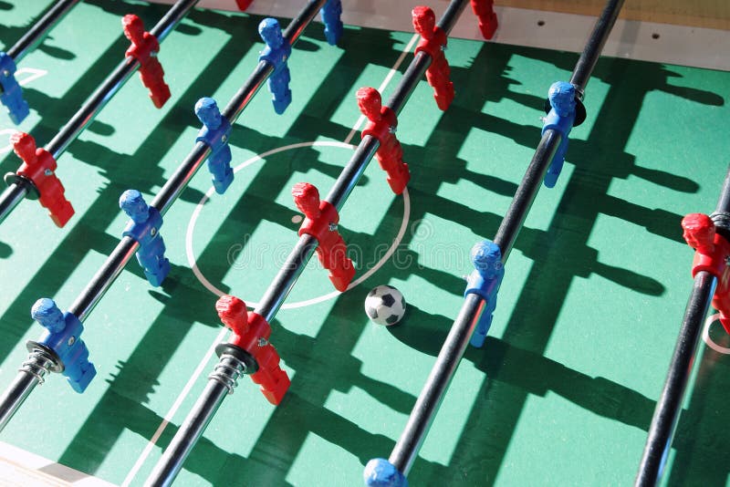 Tabletop football stock photo. Image of championship - 13805974