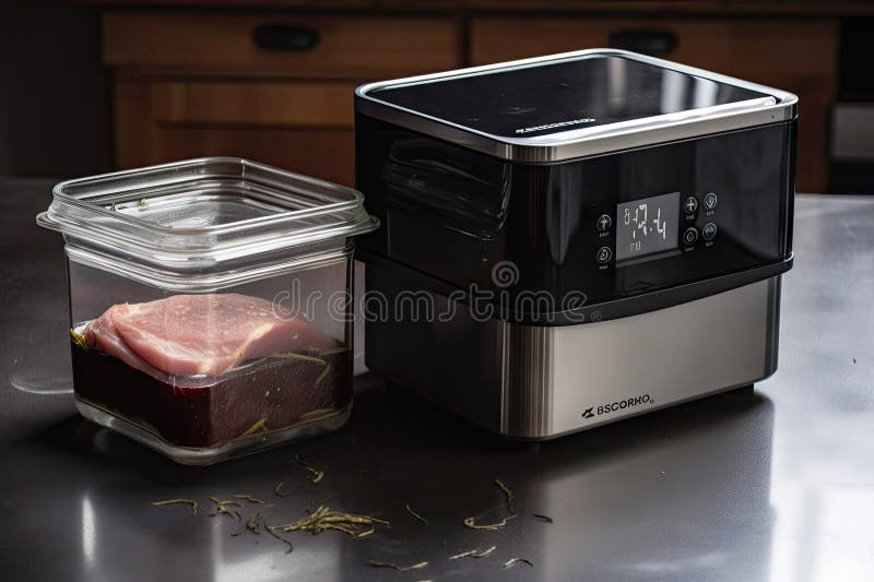Tabletop Sous-vide Cooking System with Timer, Thermometer, and ...