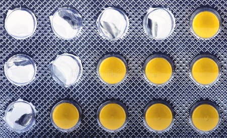 Tablets stock image. Image of care, chemist, yellow, pain - 18282645