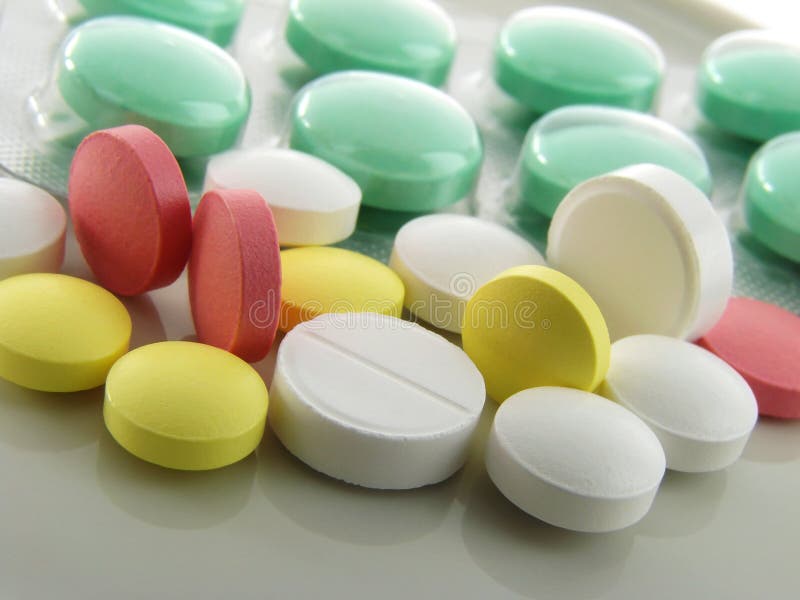 Tablets stock photo. Image of antibiotic, tablets, shape - 7314108