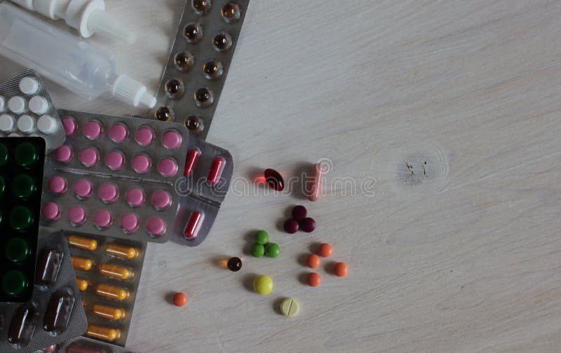 Tablets, Capsules, Drops and Vitamins are in the Blister and are on the ...