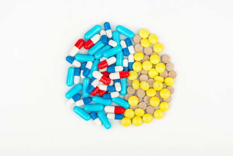 Tablets and capsules stock image. Image of medical, group - 67106803