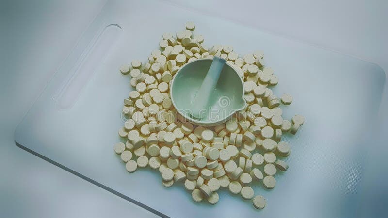 Tablets compounding stock image. Image of pill, pharmacist - 138683281