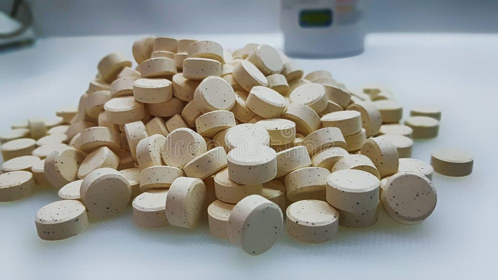 Tablets compounding stock image. Image of vitamin, compounding - 138683249