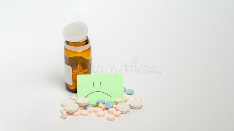 Tablets of Different Types and Colors in the Package and with it Stock ...