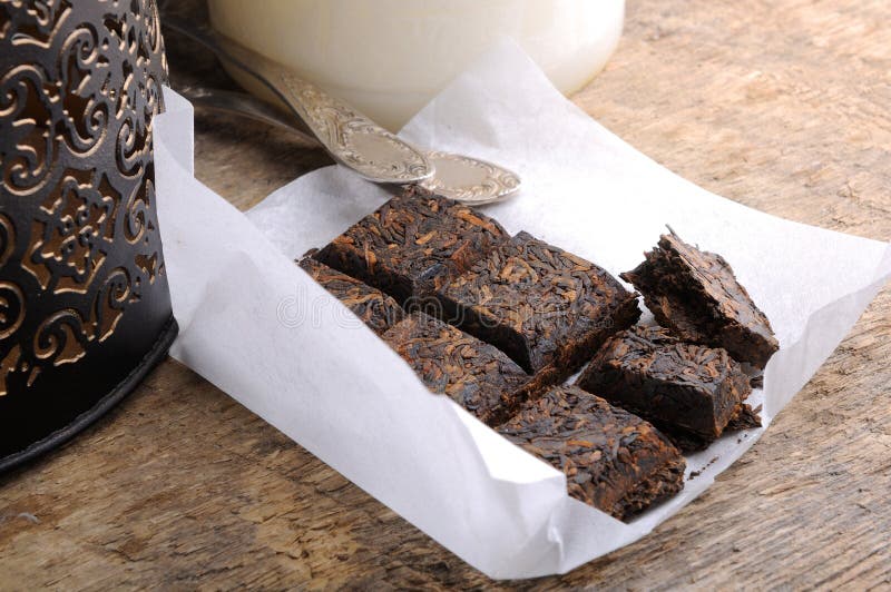 Tablets elite tea Puer stock image. Image of green, drink - 68193825