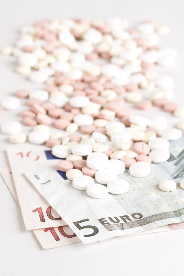 Tablets and euro stock photo. Image of doctor, payment - 17271426