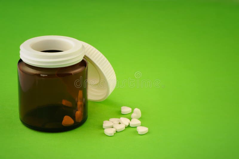 Tablets in the Form of Heart Stock Photo - Image of dose, detail: 14863144