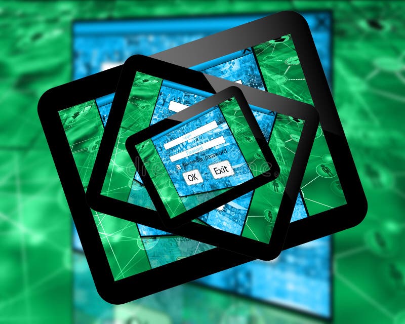 Tablets stock illustration. Illustration of analysis - 60852943