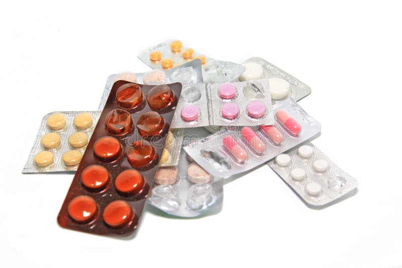 Packs of pills stock photo. Image of background, package - 9838390