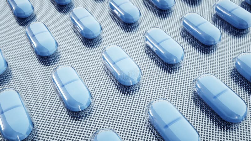 Tablets and Pills Packed. Mooving Camera. Medical Concept, Background ...