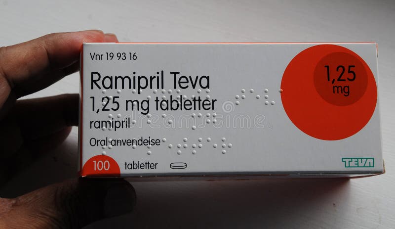 TABLETS 1,25 RAMIPRIL TEVA MH Redaktionelles Stockbild - Bild von ...