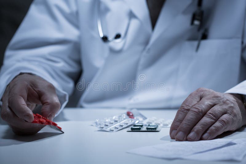 Tablets on the table stock image. Image of health, office - 52633807
