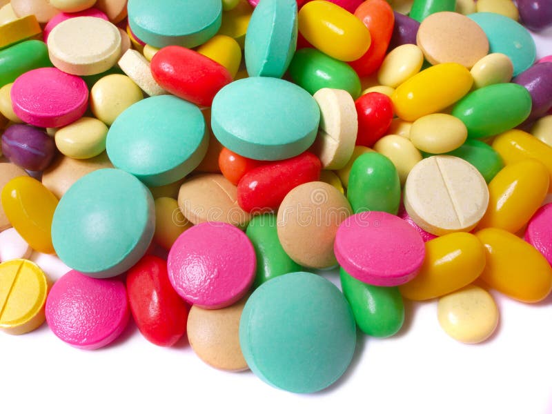 Tablette getrennt auf Weiß stockfoto. Bild von gruppe - 7161538