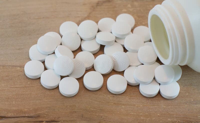 Tabletten stockbild. Bild von zubehör, verhinderung, kliniken - 60131771