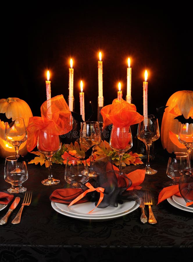 Tableware Halloween stock photo. Image of style, tradition - 24472224