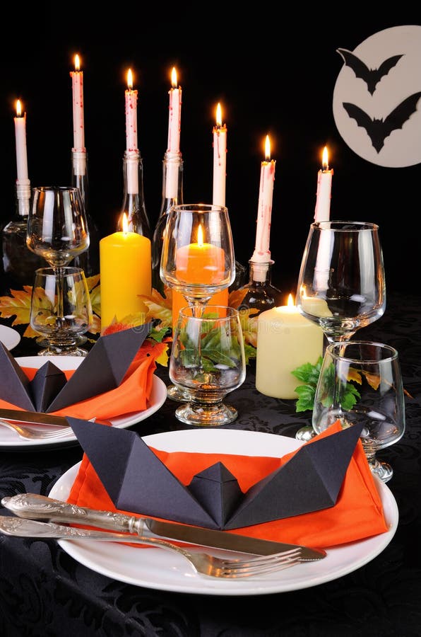 Tableware Halloween stock photo. Image of style, tradition - 24472224
