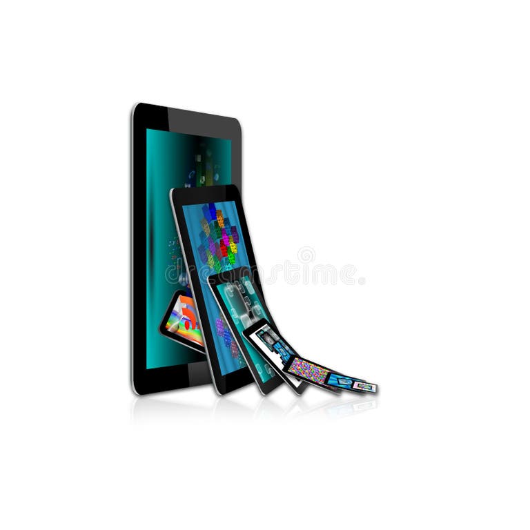 Tablillas De La Abstracción Stock de ilustración - Ilustración de ...