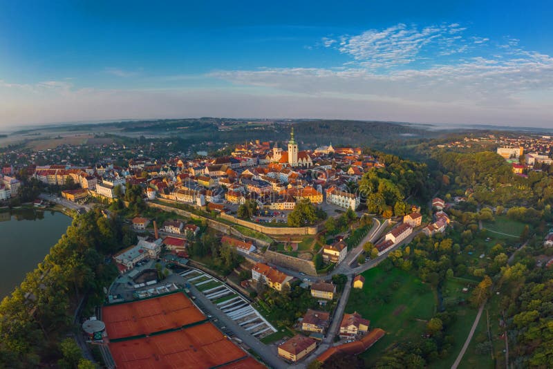 Tabor City in Czech Republic Stock Image - Image of tabor, outdoors ...
