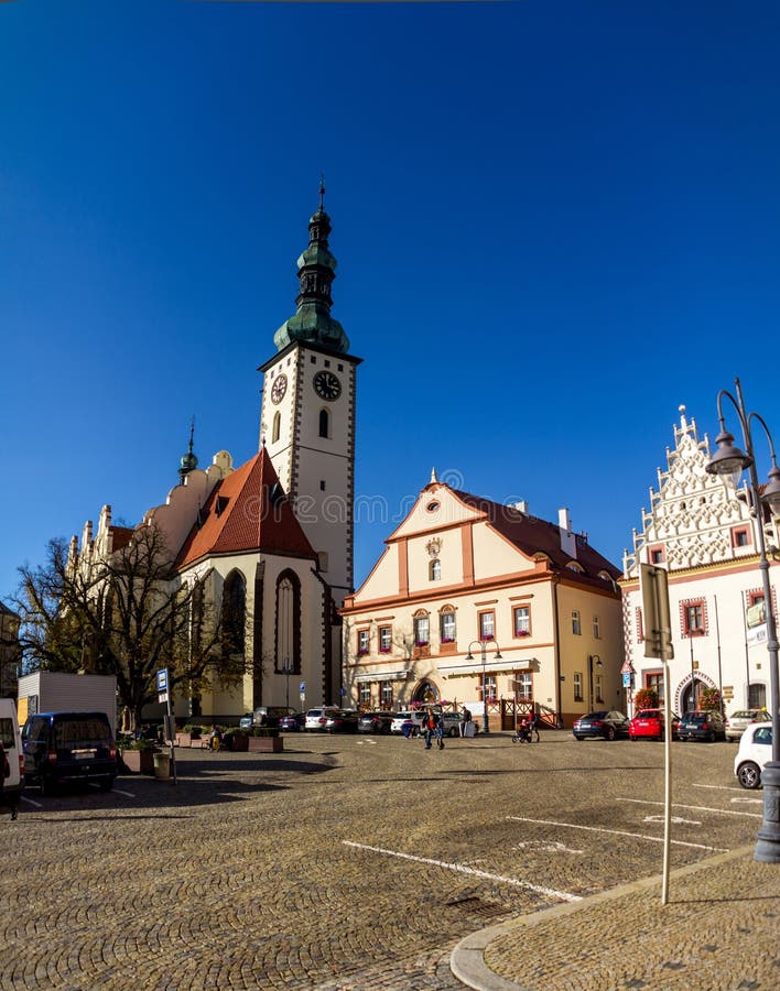 Tabor. Czech republic. stock image. Image of city, blue - 102928987