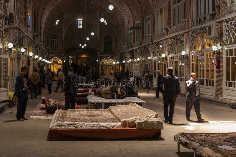 Great Bazaar Tabriz Man editorial photography. Image of asian - 168699052