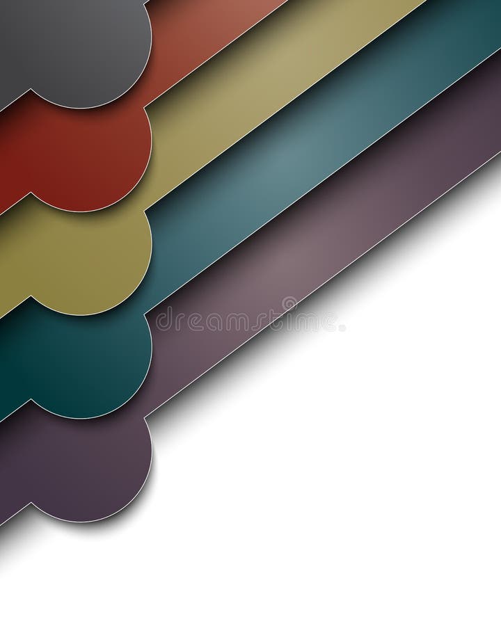 Tabs design stock vector. Illustration of dynamic, color - 46620957