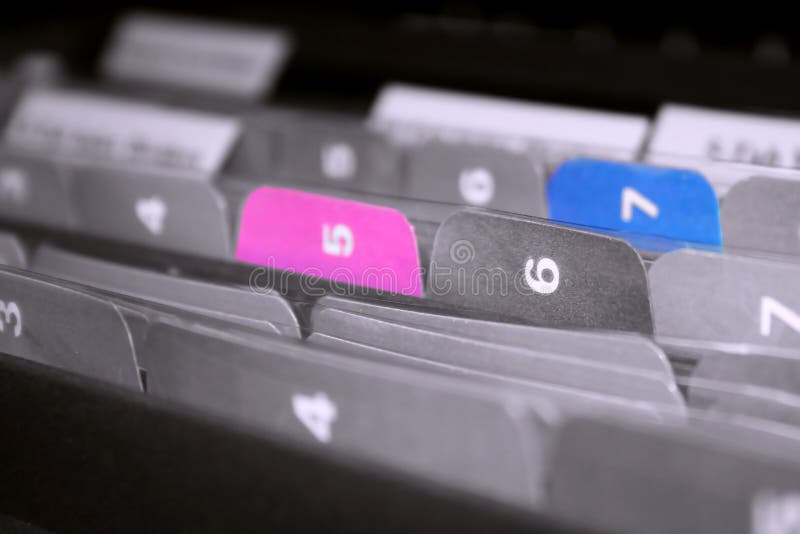 Tabs of Files stock image. Image of project, report, text - 1059985