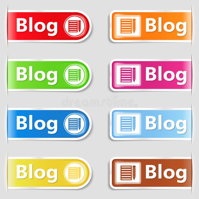 Web Tabs stock vector. Illustration of shape, login, page - 27162697