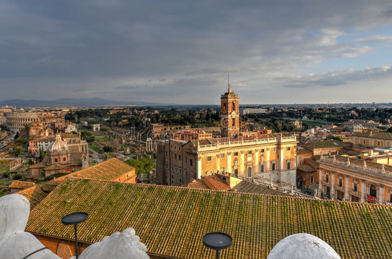 Tabularium - Roma, Italia imagen de archivo editorial. Imagen de ...