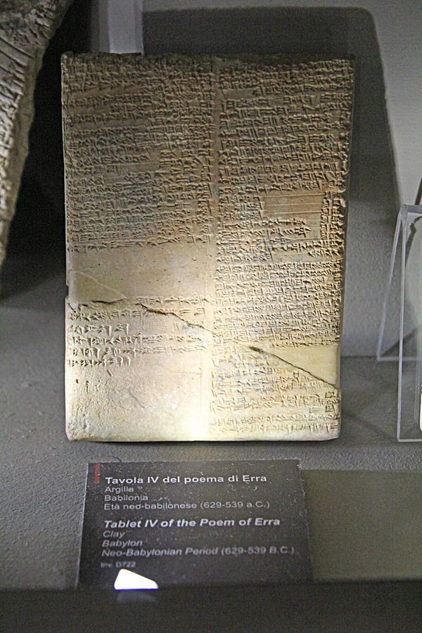 Tabuleta Babylonian fotografia editorial. Imagem de médio - 94168702