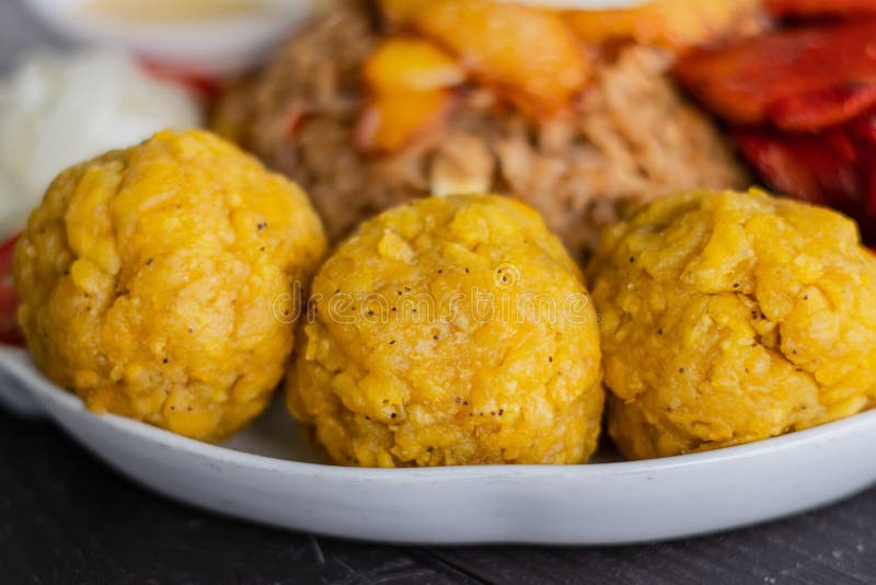 Tacacho with Cecina, a Typical Dish of the Amazon Jungle in Peru Stock ...