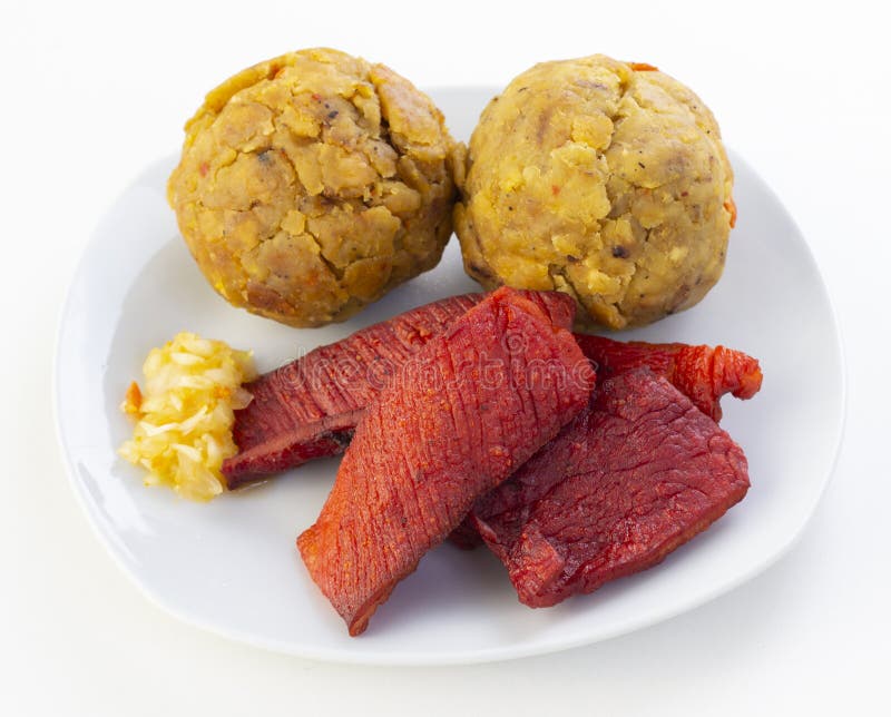 El Tacacho Con Cecina Es Un Plato Típico De La Cocina Peruana Foto de ...