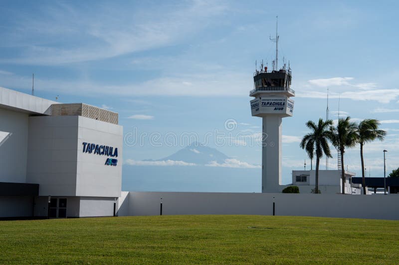 Tacana and Control Tower of Tapachulas Airport Editorial Photo - Image ...