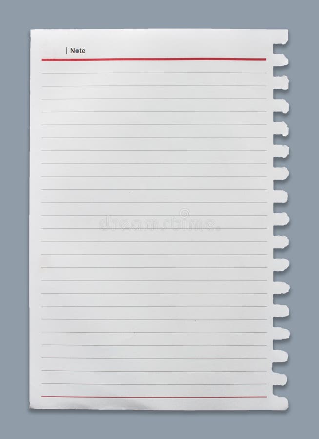 Blocco Note a Spirale Realistico in Bianco Fotografia Stock - Immagine ...