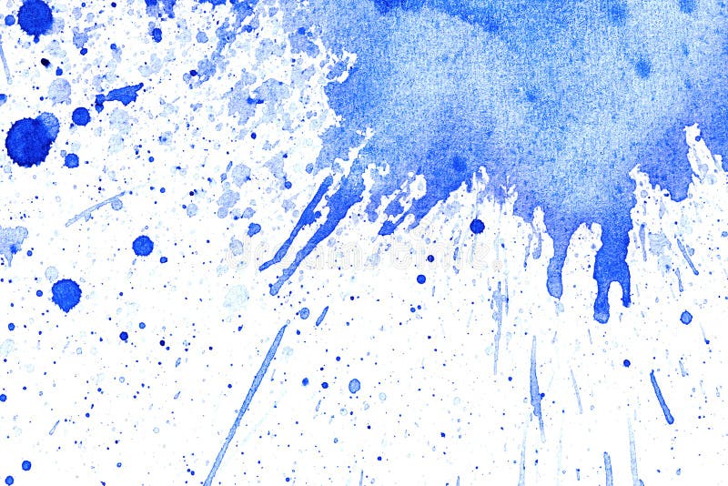 Tache bleu encre illustration de vecteur. Illustration of noir - 11878558