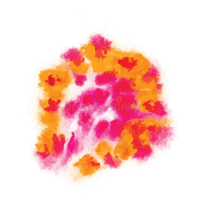Tache Rose D'aquarelle, Illustration De Vecteur Illustration de Vecteur ...