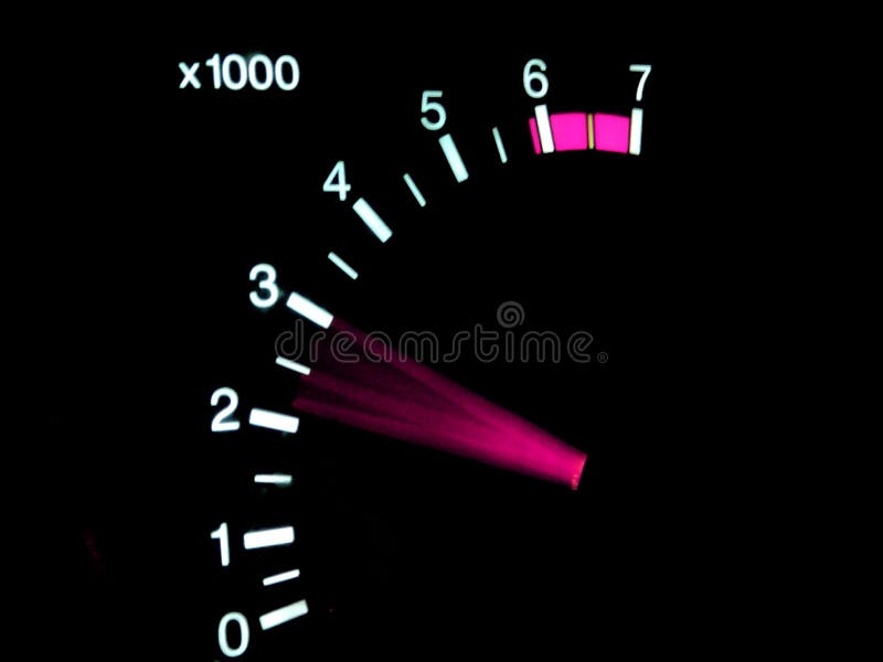 Tachometer revving up stock photo. Image of line, tachometer - 690020