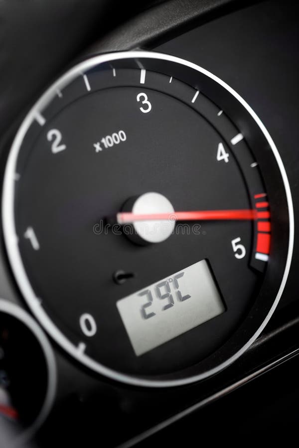 Tachometer- diesel stock image. Image of drive, auto - 34558633