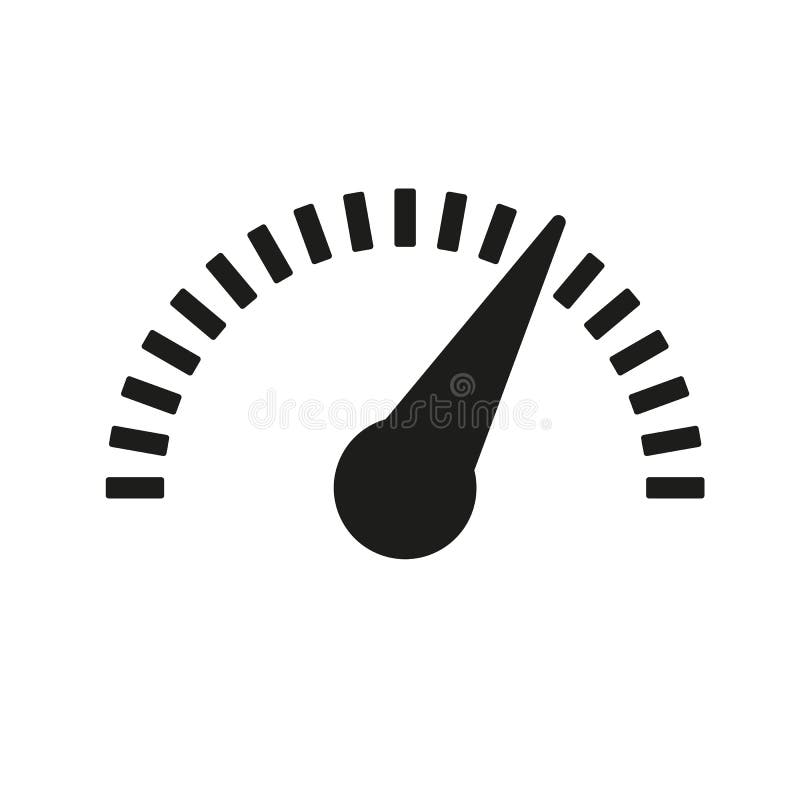 The Tachometer, Speedometer and Indicator Icon. Stock Vector ... The Tachometer, Speedometer and Indicator Icon. Stock Vector ...