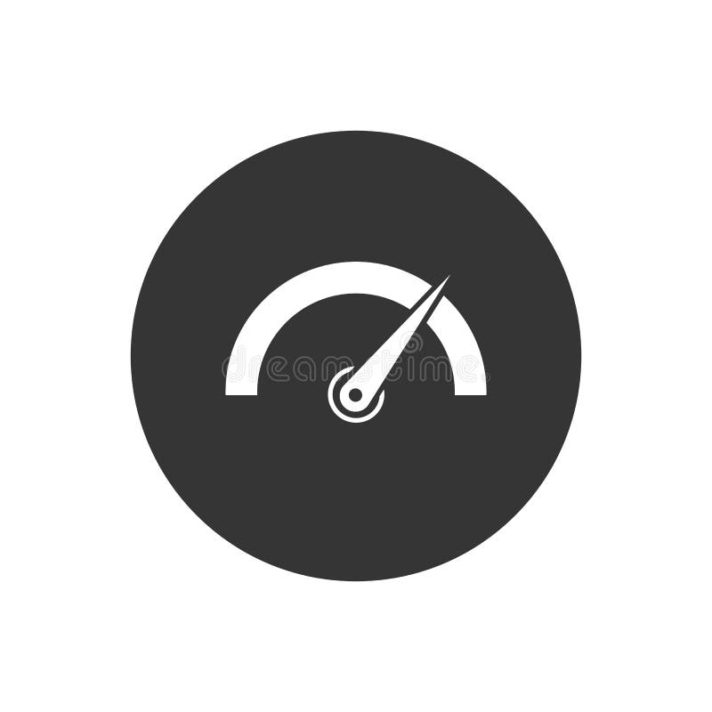 Tachometer, Speedometer, Indicator and Performance Icon. Fast Speed ...