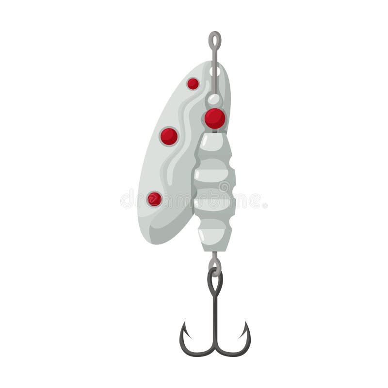 Tackle Bait Vector Icon.Cartoon Vector Icon Isolated on White ...