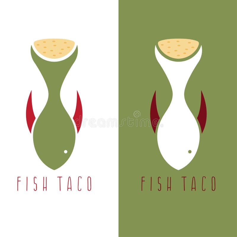 Fish Taco Cartoon stock vector. Illustration of mascot - 55195256