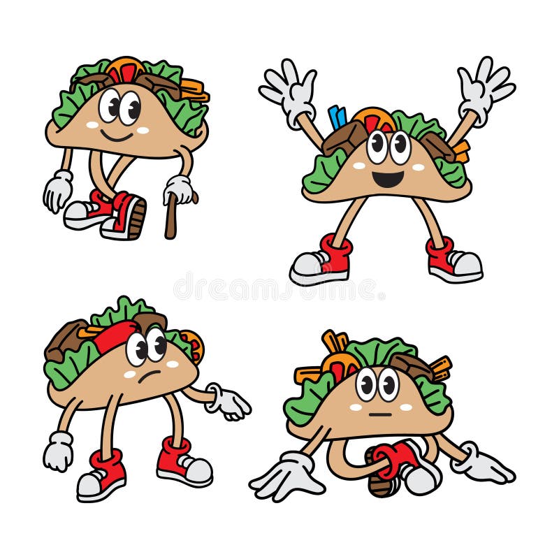 Taco Mascot Stock Illustrations – 1,493 Taco Mascot Stock Illustrations ...