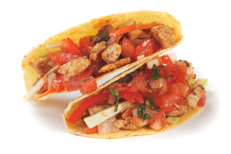 Taco shells stock image. Image of isolated, salad, tacos - 36920437