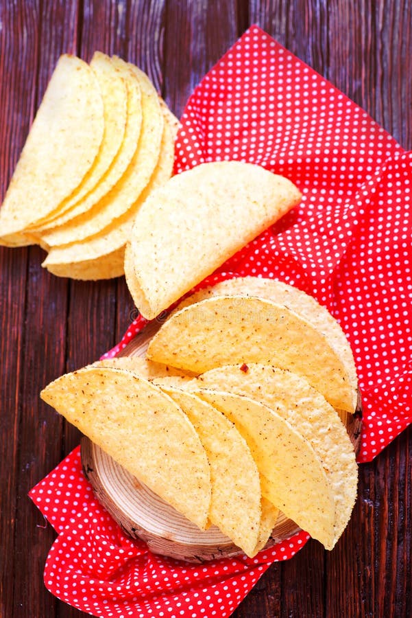 Taco shells stock photo. Image of piece, burrito, dish - 70607748